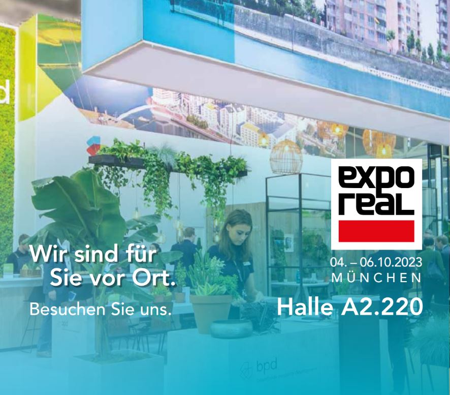 BPD auf der Expo Real 2023 | BPD Immobilienentwicklung
